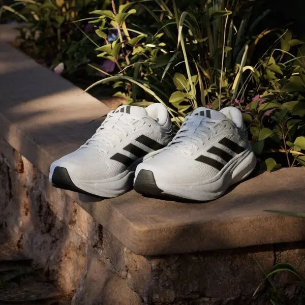 Adidas Response 2 Running Shoes - Cloud White / Core Black / Iron Metallic