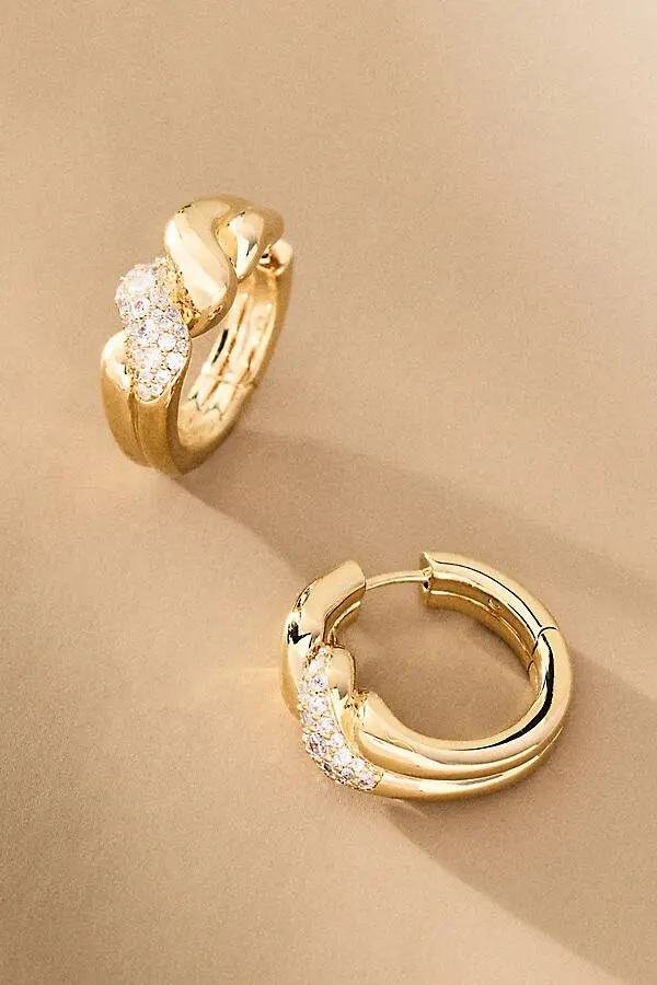 MISSOMA Molten Snow Small Hoop Earrings - Gold
