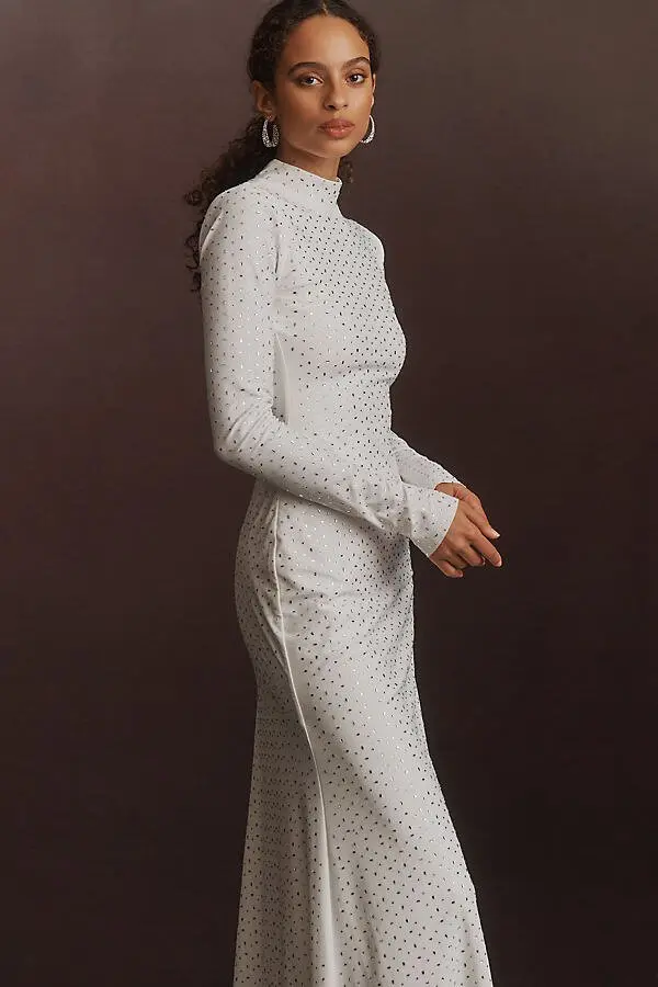 DELFI COLLECTIVE Esme Long-sleeve Maxi Dress