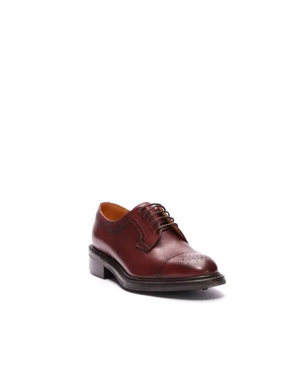 MACIAN Sophie Derby Shoes - Burgundy