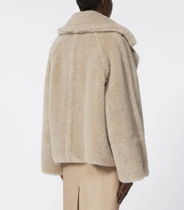 Max Mara Alpaca-cashmere-silk Teddy Jacket