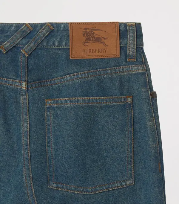 Burberry Heavyweight Mid-rise Straight Jeans