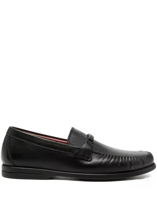 Bally Buckle Detail Loafers