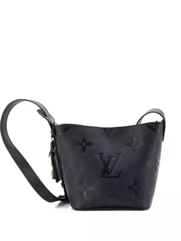 LOUIS VUITTON All In Monogram Empreinte Giant Bb Bucket Bag