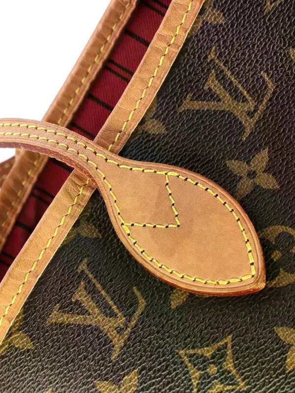 LOUIS VUITTON Neverfull Mm Monogram Canvas Tote Bag - Brown