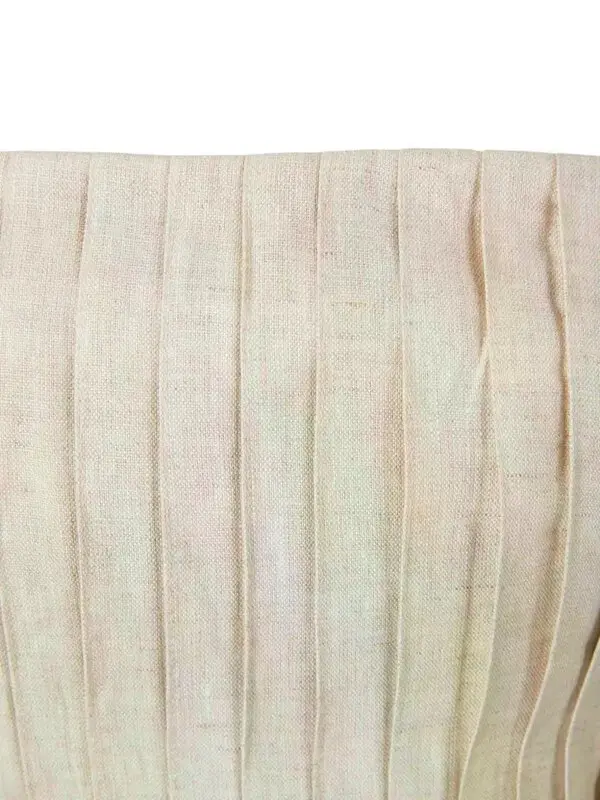ANDRES OTALORA Pleated Strapless Top - Neutrals