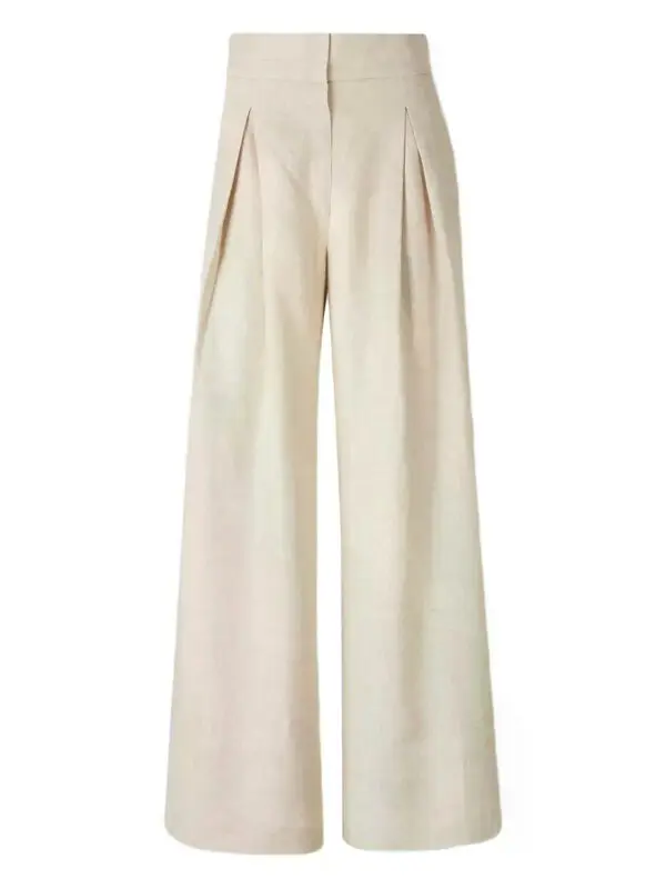 ANDRES OTALORA High-waist Flared Trousers