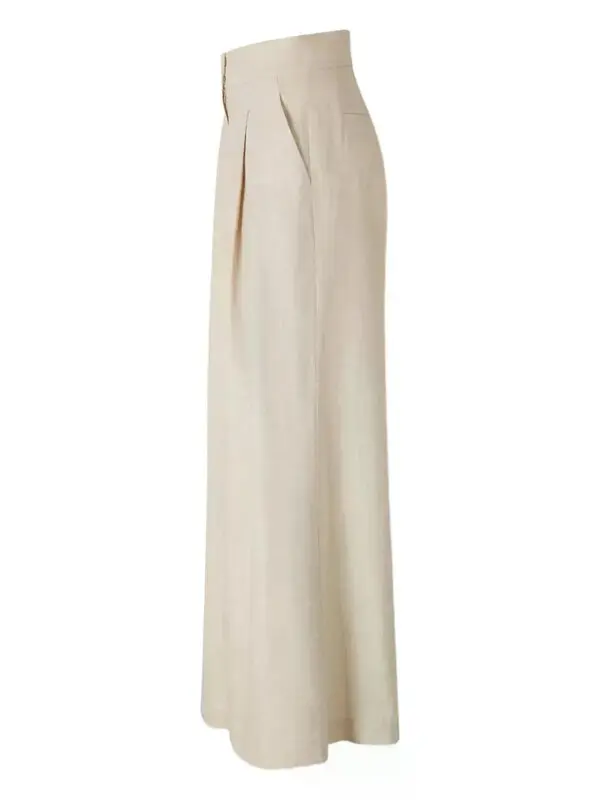 ANDRES OTALORA High-waist Flared Trousers