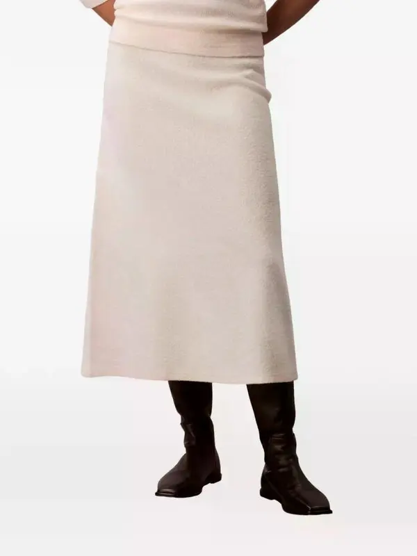 Calvin Klein Merino Midi Skirt
