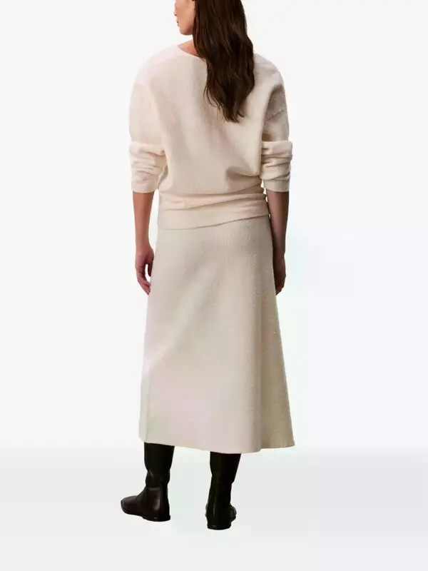 Calvin Klein Merino Midi Skirt