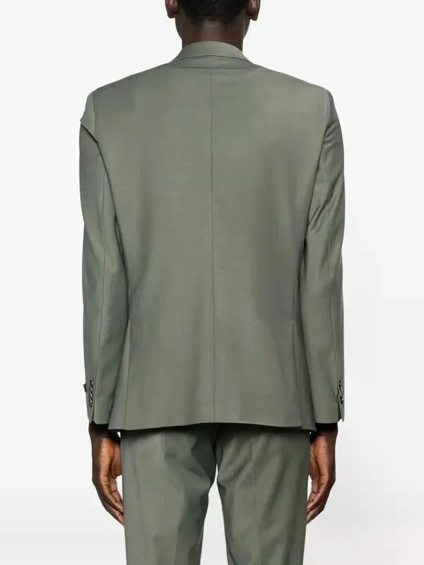 Karl Lagerfeld Button Notch-lapel Blazer