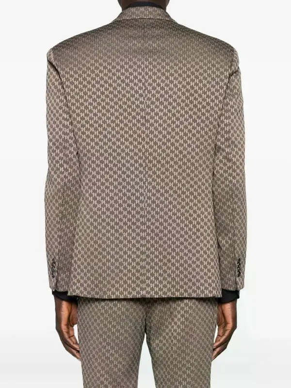 Karl Lagerfeld Patterned Button Jacket