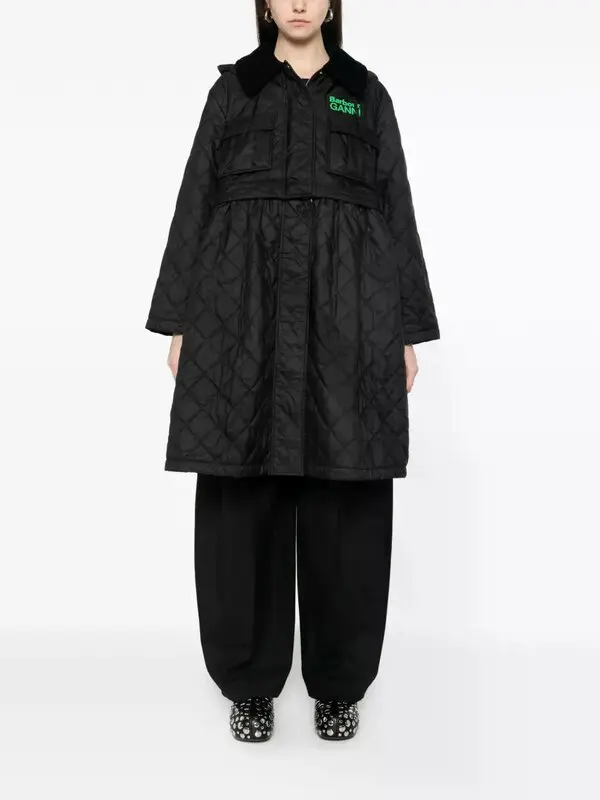 Barbour Quilted Hooded Coat