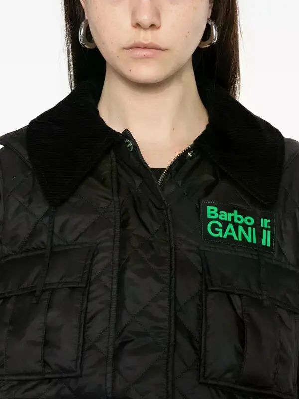 Barbour Quilted Hooded Coat