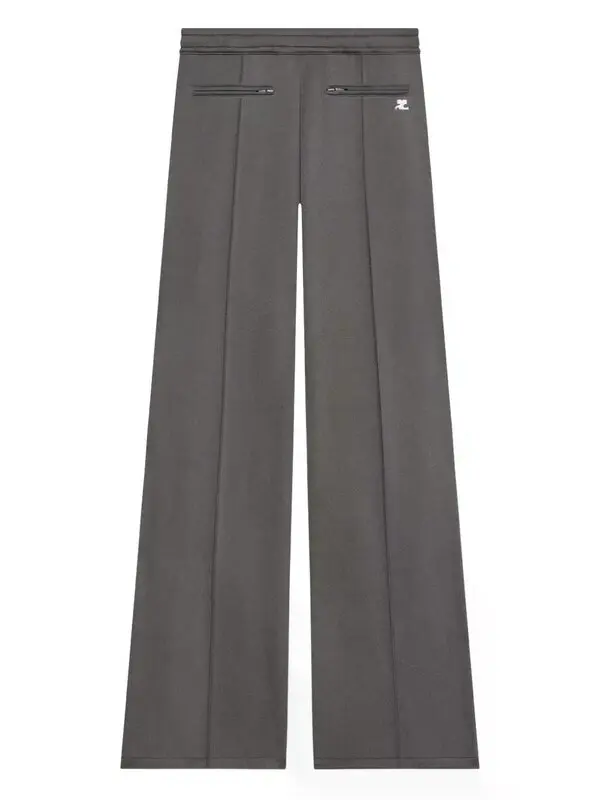 COURREGES Logo Track Pants - Grey