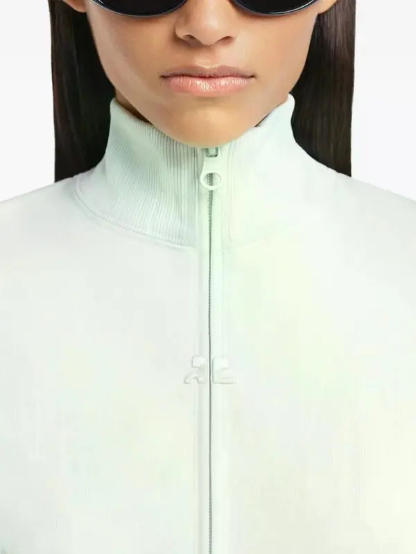 COURREGES Zip-up Sweatshirt