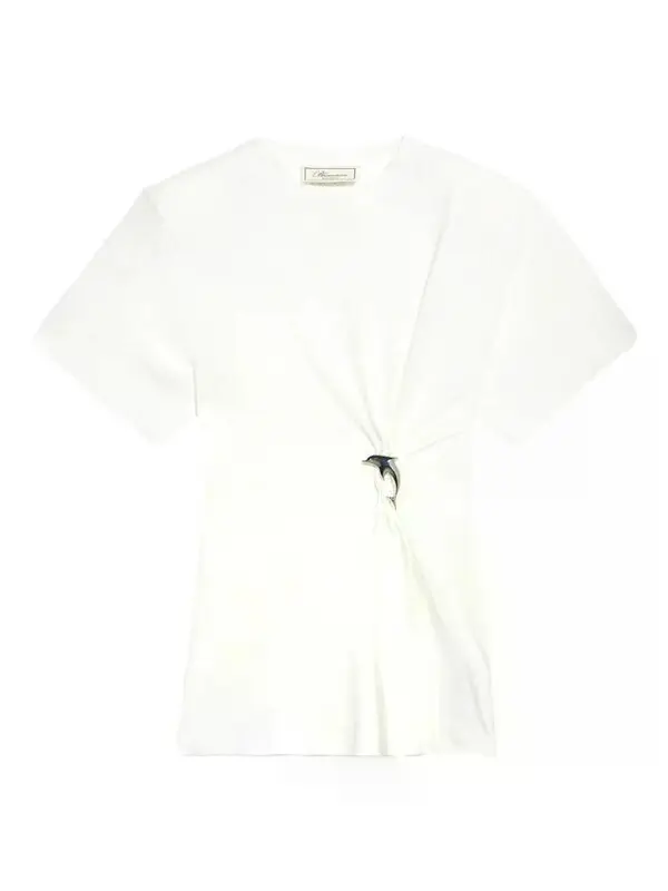 Blumarine Dolphin-detail T-shirt