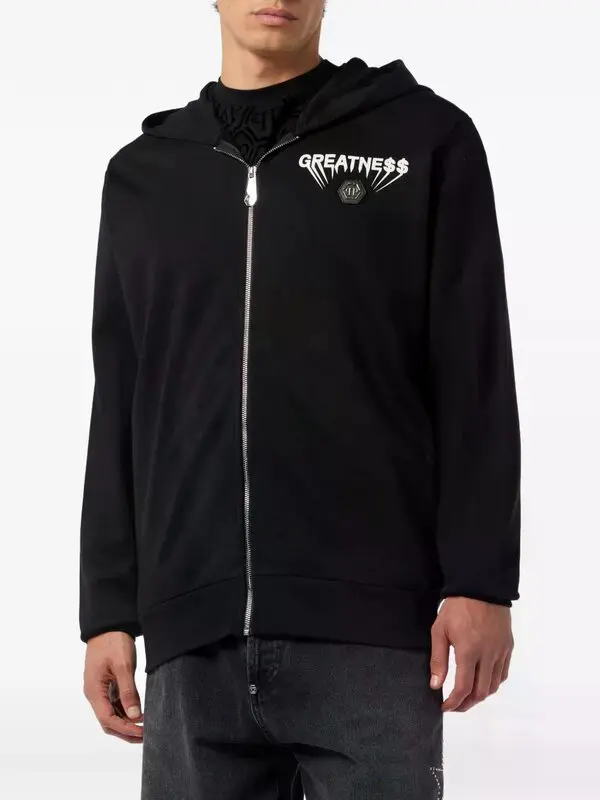 Philipp Plein Zip-up Hoodie