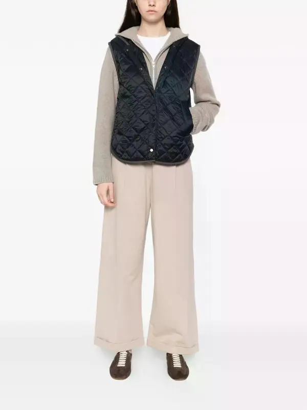 Brunello Cucinelli Quilted Hooded Gilet