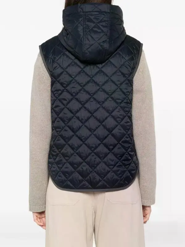 Brunello Cucinelli Quilted Hooded Gilet