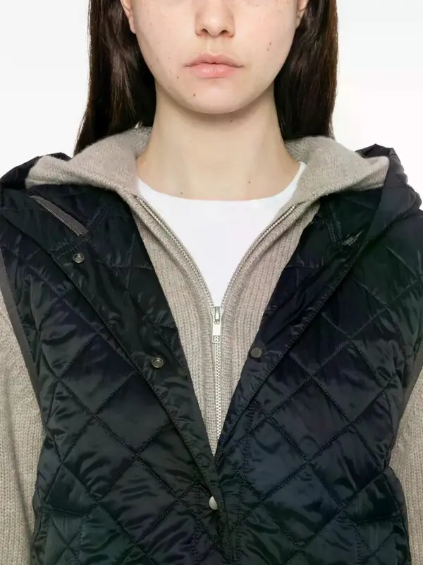 Brunello Cucinelli Quilted Hooded Gilet