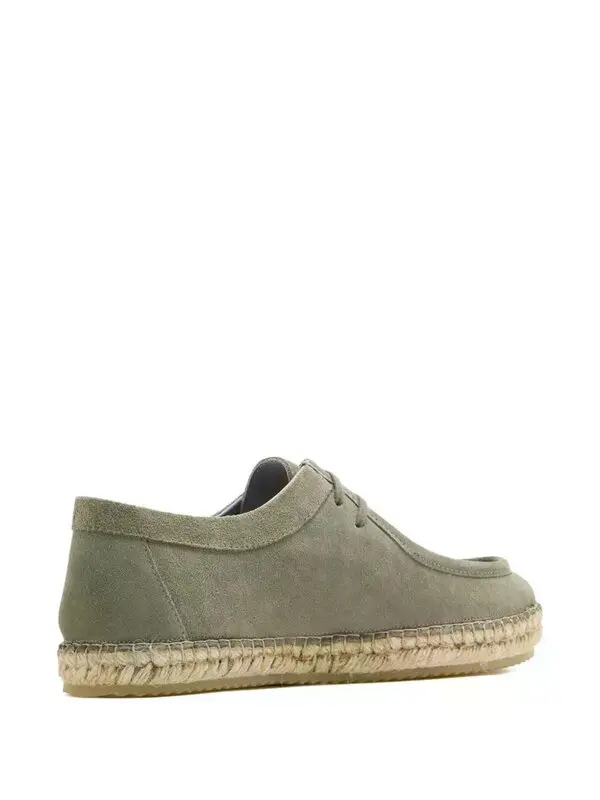 Frescobol Carioca Rodolfo Lace-up Espadrilles - Green