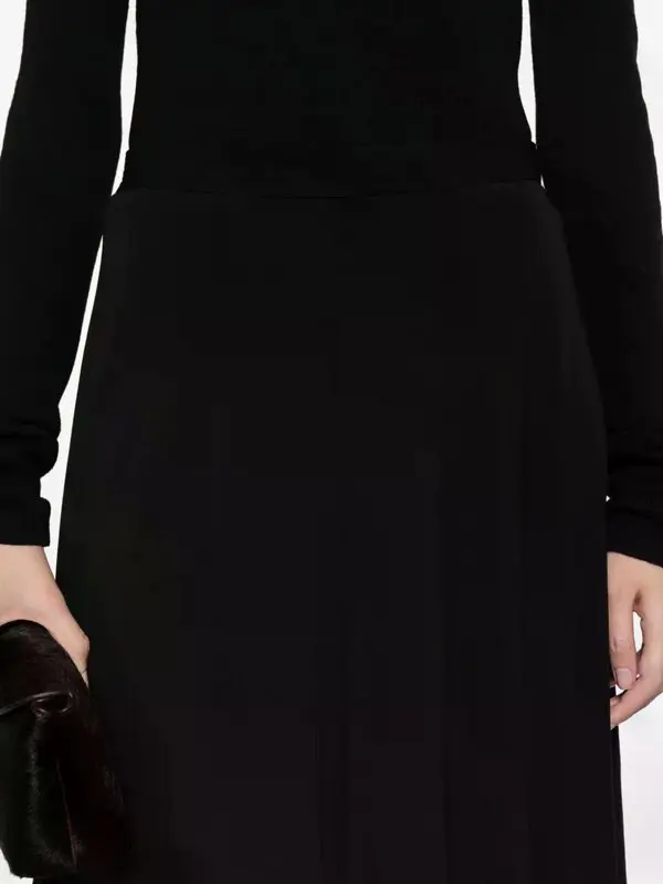 TOTEME Fluid Midi Skirt - Black