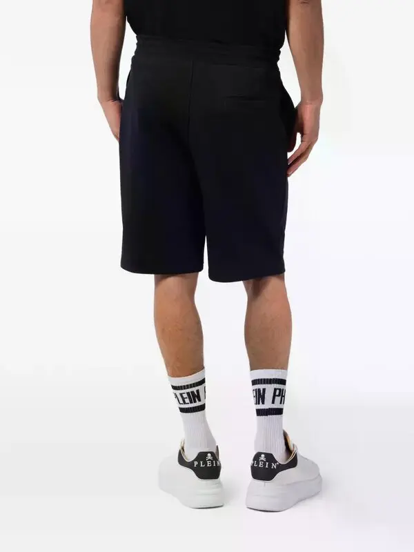 Philipp Plein Logo Fleece Shorts