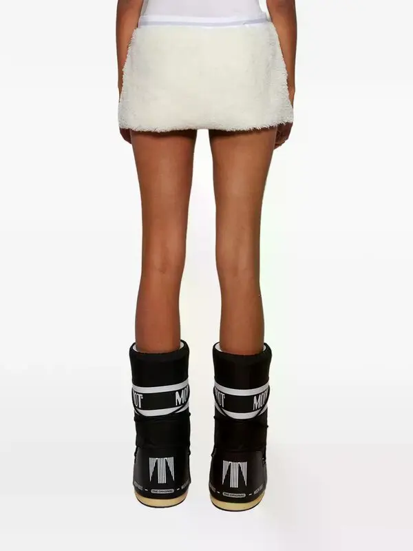 Natasha Zinko Shearling Mini Skirt