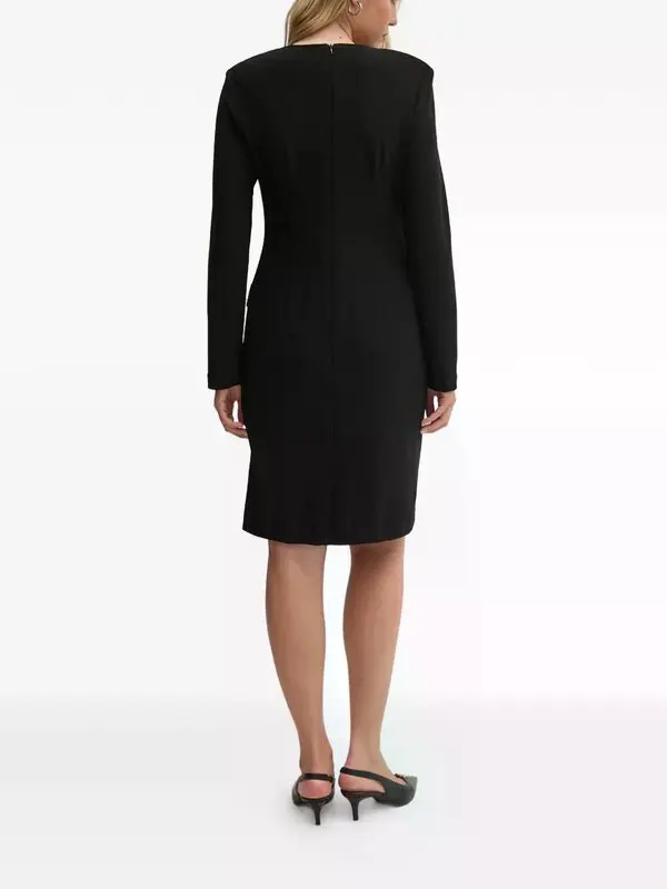 Joseph Ribkoff V-neck Buttoned Midi Dress