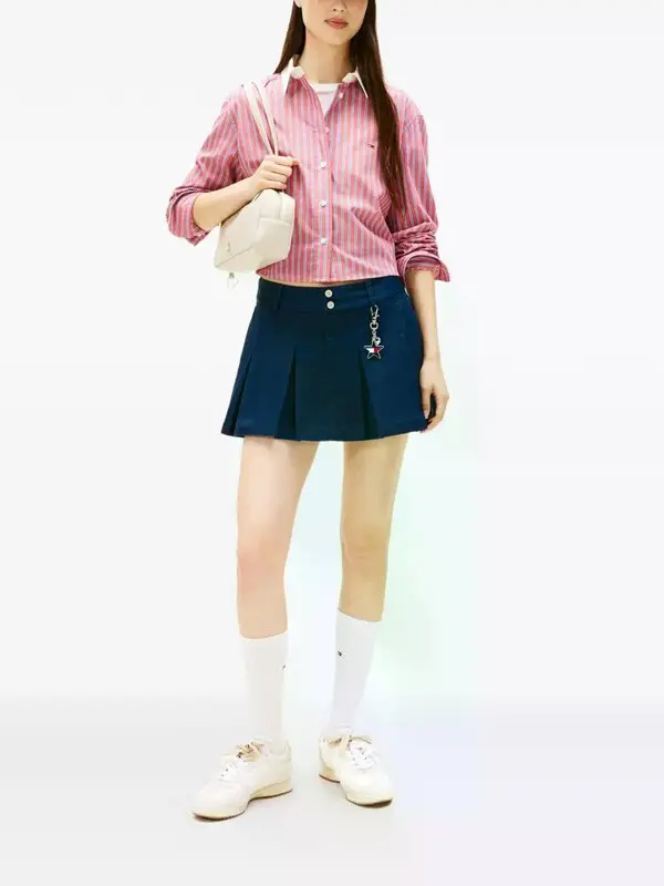 Tommy Hilfiger Striped Point Collar Shirt