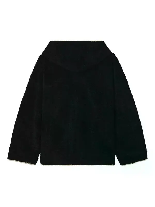 TOUT A COUP Hooded Pocket Jacket - Black