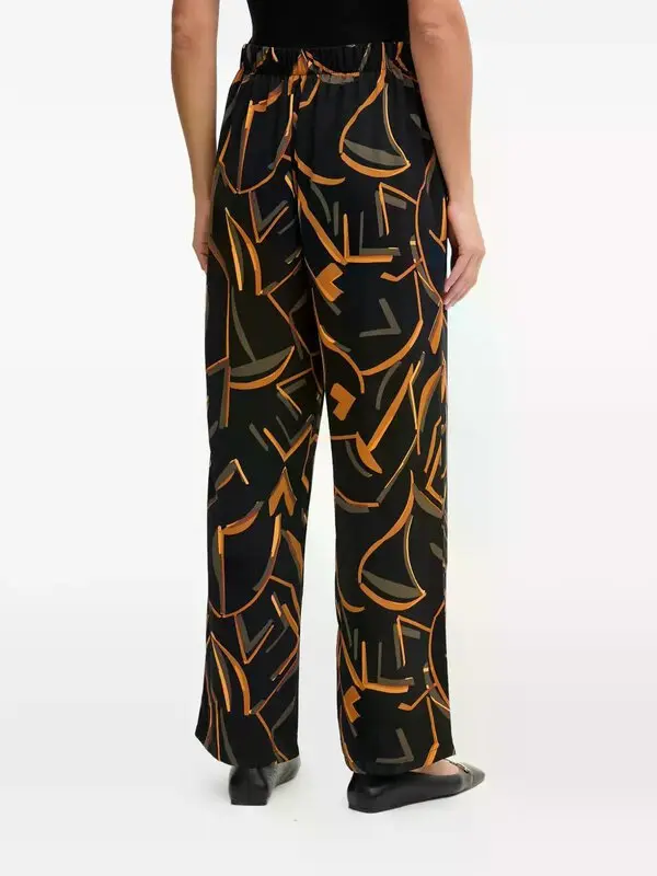 Joseph Ribkoff Geometric-pattern Trousers
