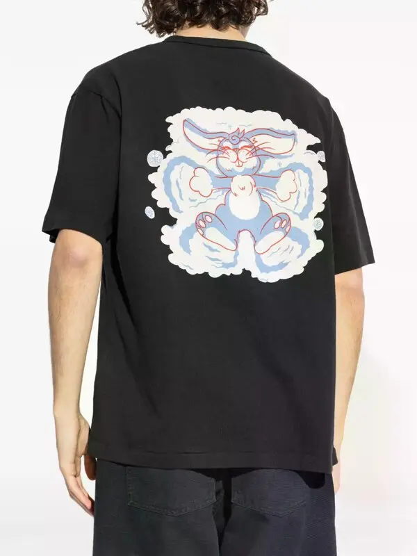Kenzo Winter Holidays Rabbit-print T-shirt