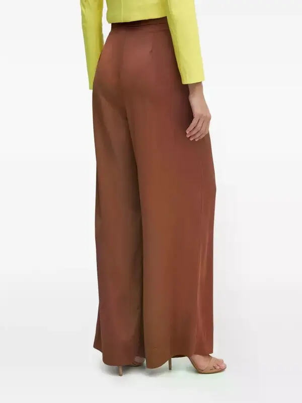 Joseph Ribkoff Pleated Wide-leg Trousers
