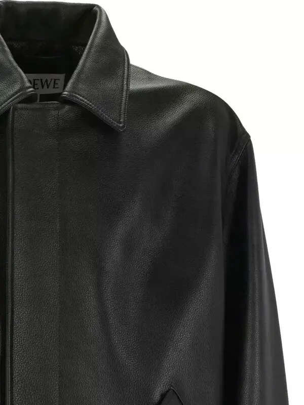 Loewe Leather Bomber Jacket