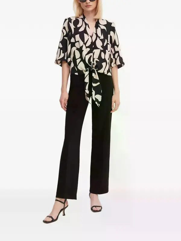 Joseph Ribkoff Seam-detail High-waisted Trousers