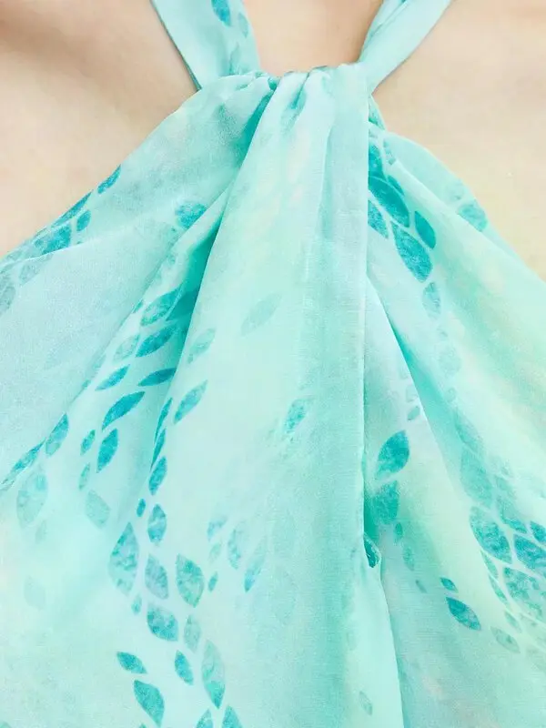 FRACOMINA Halterneck Tie Dress