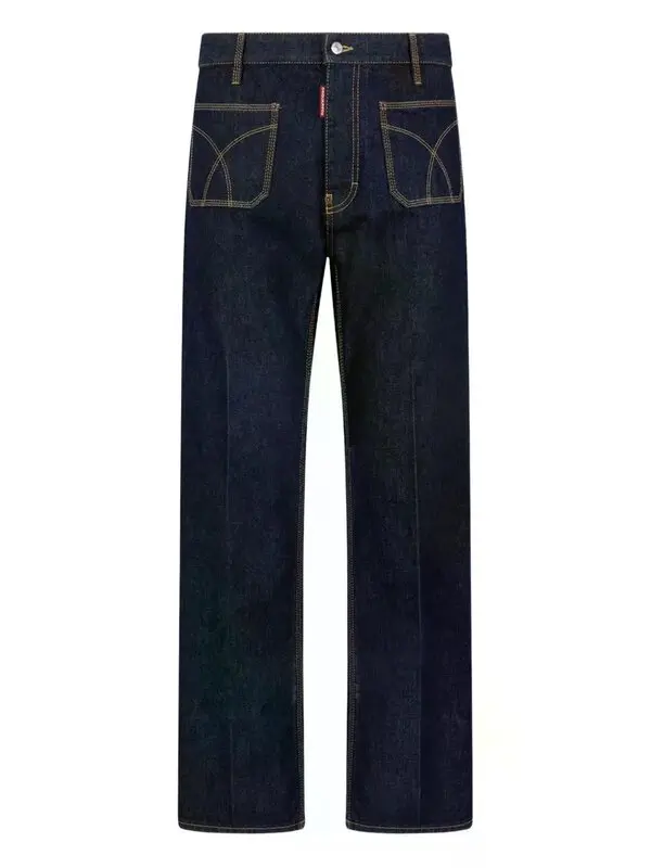 Dsquared2 70's Regular" Dark Wash Denim Jeans