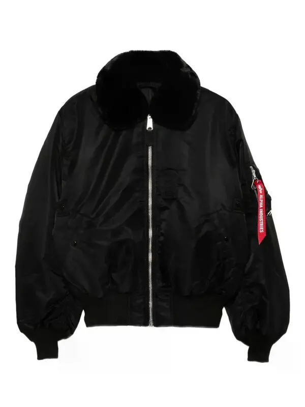 MASTERMIND WORLD X Alpha Industries B-15 Flight Jacket - Black