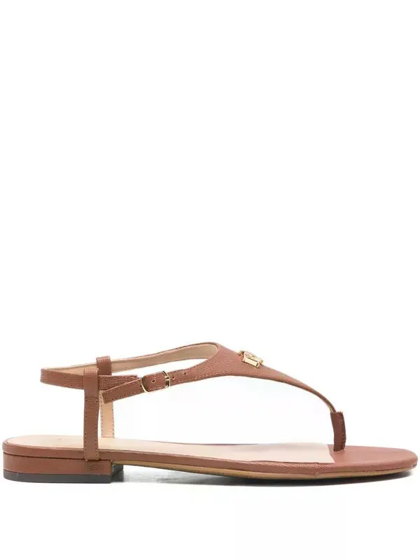 Ralph Lauren Buckle-fastening Leather Sandals