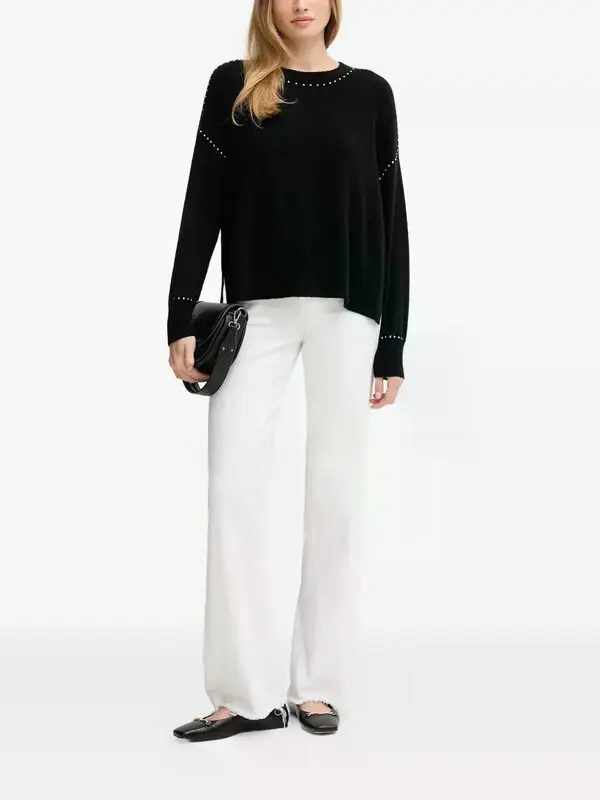 Joseph Ribkoff Studded Knitted Sweat