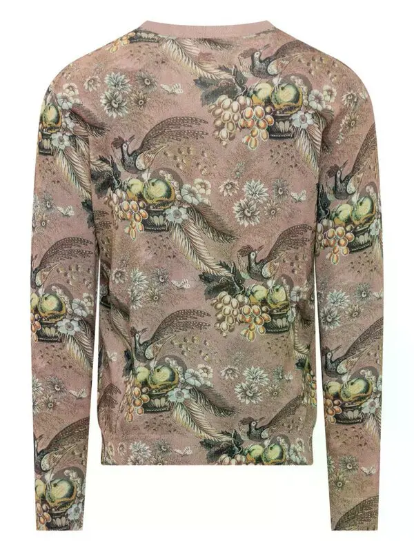 Etro Pegaso Floral Sweater