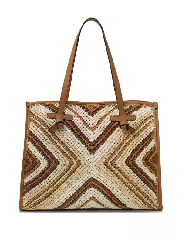 MARCELLA CLUB Woven Tote Bag