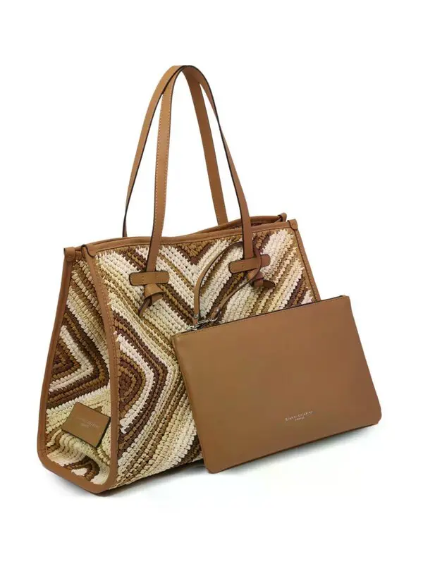 MARCELLA CLUB Woven Tote Bag