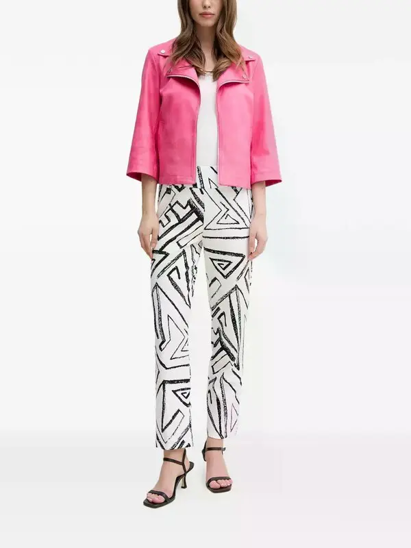 Joseph Ribkoff Zip-up Jacket - Pink