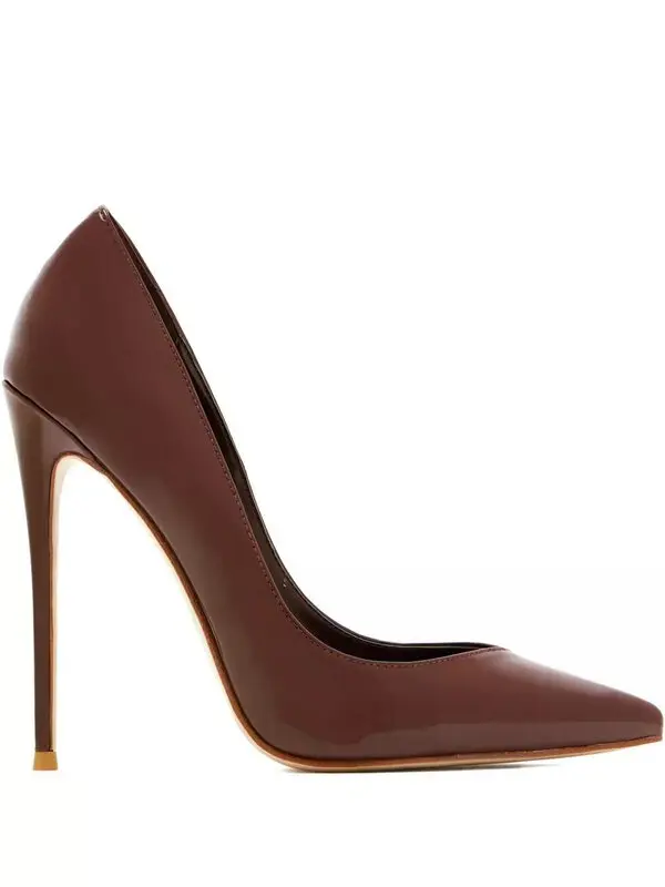 Femme La Rum Pointed-toe Pumps - Brown