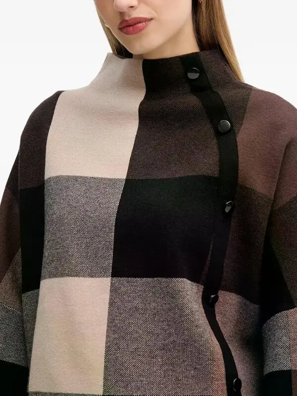 Joseph Ribkoff Check Button Sweater