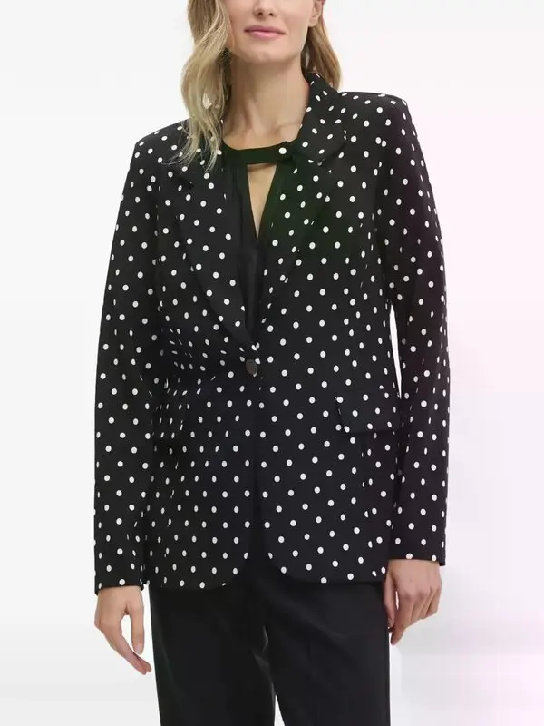 Joseph Ribkoff Polka-dot Pattern Blazer