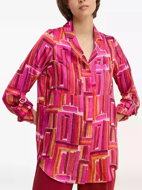 Joseph Ribkoff Geometric-print Top